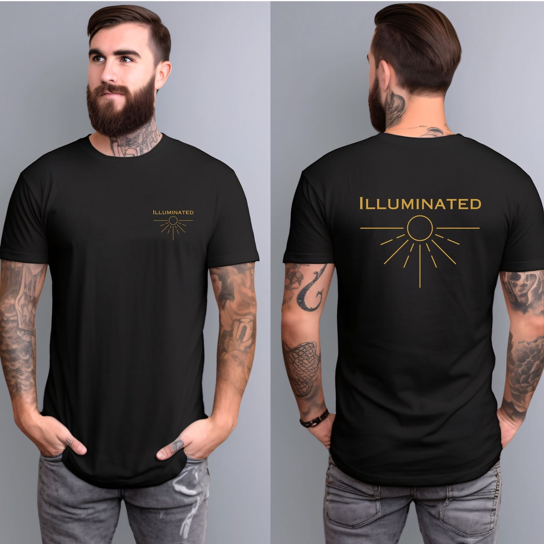 Sun Rays Illuminated Short Sleeve Tee - Etsy