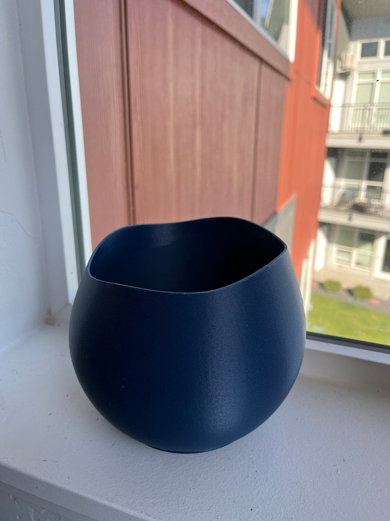 3D Printed Wavy Pot - Etsy
