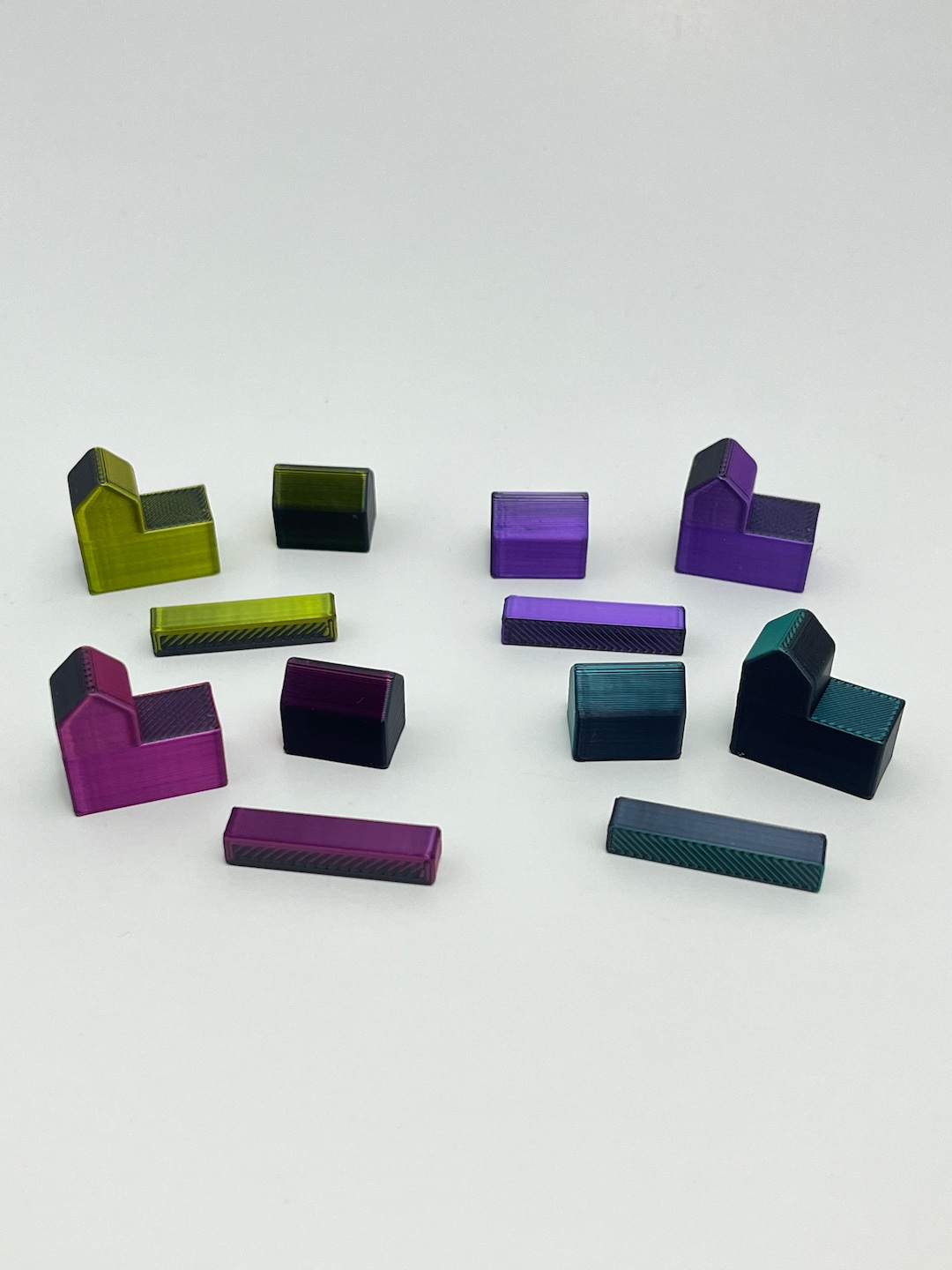 3D Printed Settlers of Catan Replacement Road, Settlement, and City ...