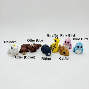 3D Printed Articulated Mini Creatures - Fidget Animal - Baby Animals - Etsy