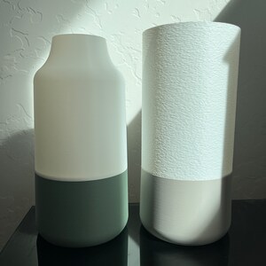 Minimalistic 3D Printed Lamp - Modern Desk Light - Simplistic Lighting ...