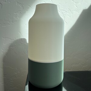 Minimalistic 3D Printed Lamp - Modern Desk Light - Simplistic Lighting ...