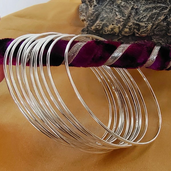 Gold Wire Bangle - Etsy
