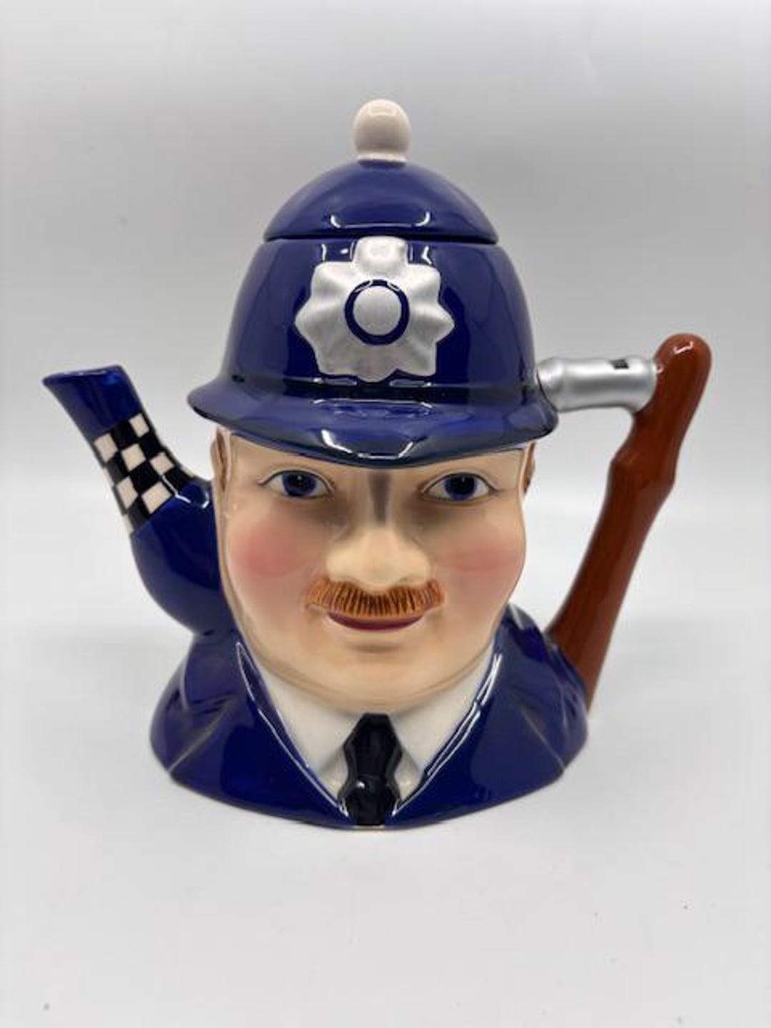 James Sadler Characters of Britain Policeman Teapot - Etsy