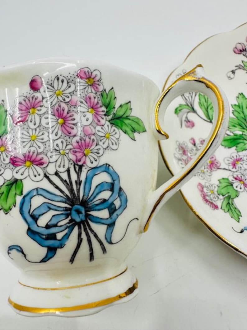 Royal Albert Flower of the Month Series Hawthorn May Teacup and Saucer ...