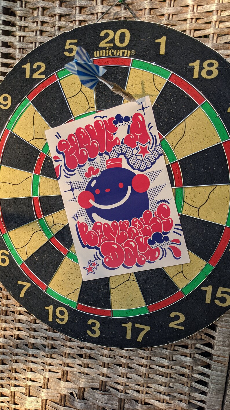 Have A Bomba Day Minimal Bold Wall Decor Trendy Aesthetic Funky Retro ...