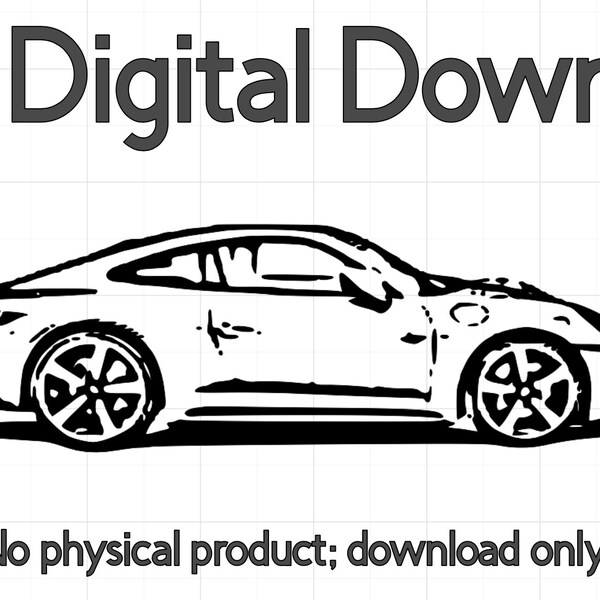 Porsche Svg - Etsy