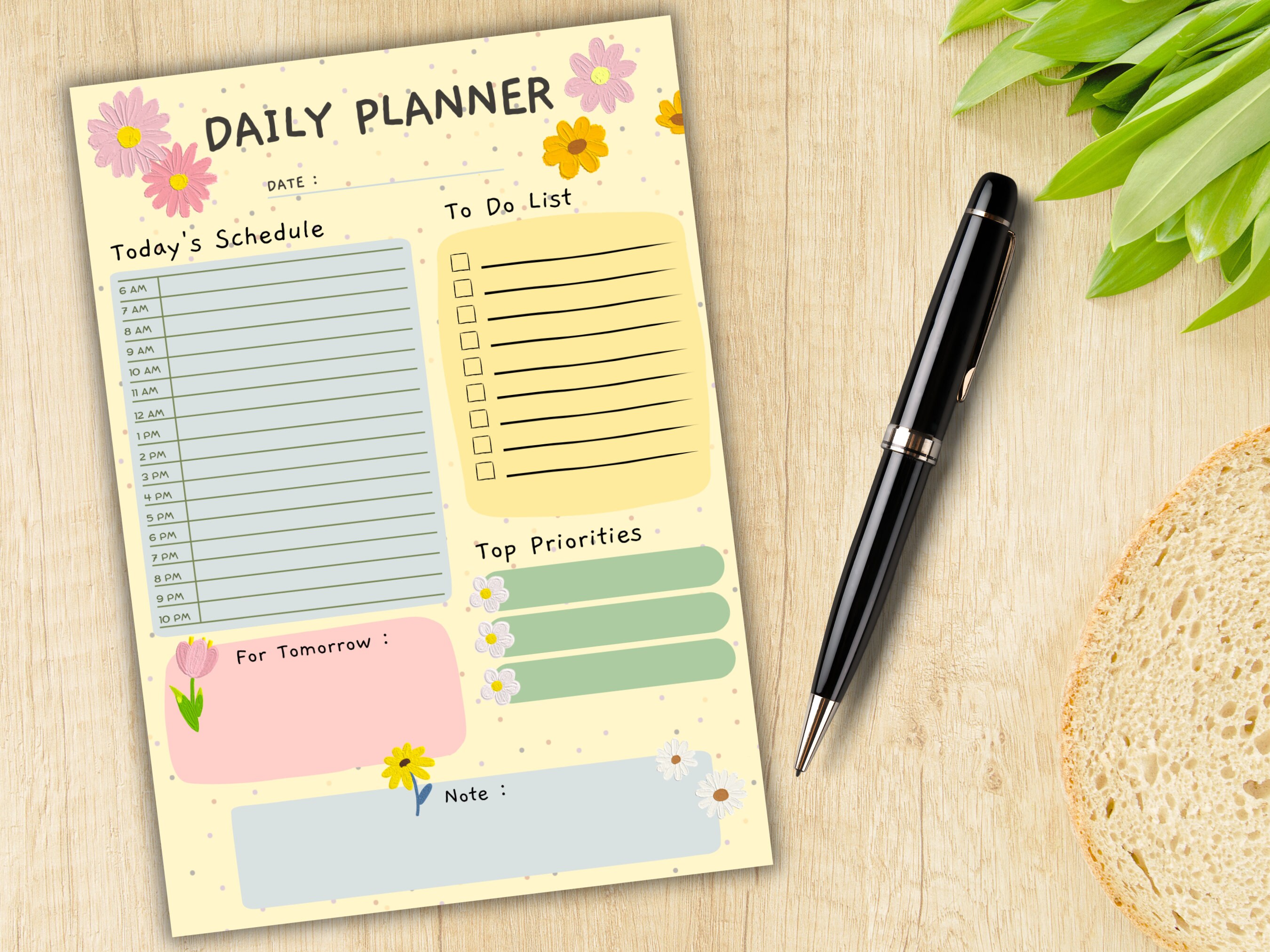 Canva Digital Planner Template, Daily Planner, Weekly Planner, Monthly ...
