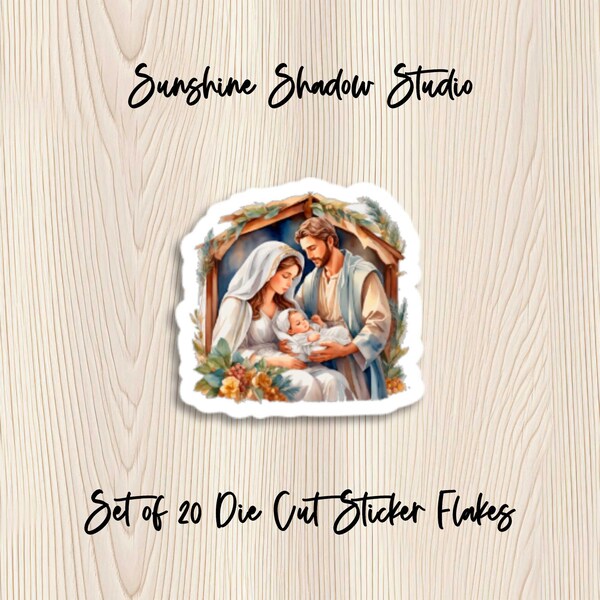 Nativity Die Cut - Etsy