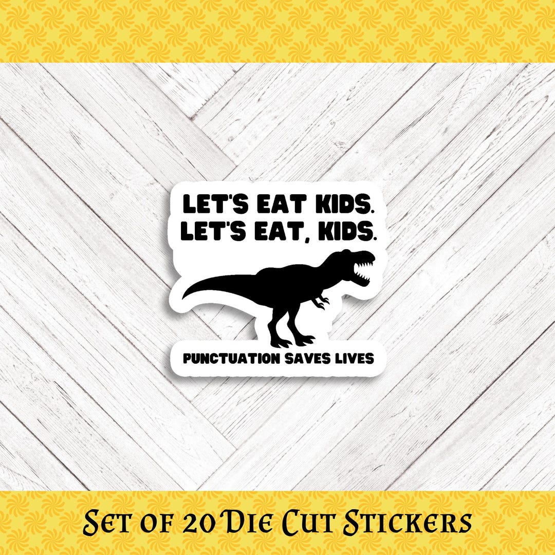 PUNCTUATION Die Cut Stickers: Crafting, Happy Mail & Scrapbooking (1 ...