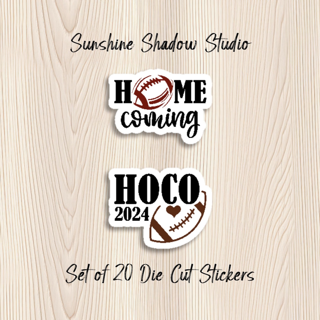 Homecoming Die Cut Accent Stickers Set of 20 - Etsy