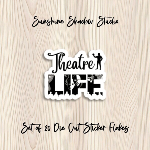 Theatre Stickers - Etsy