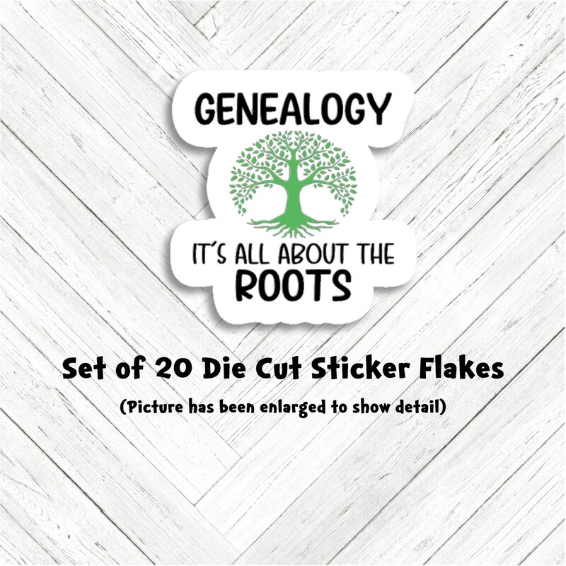 Genealogy Stickers - Etsy