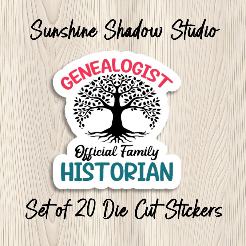 Genealogy Stickers - Etsy