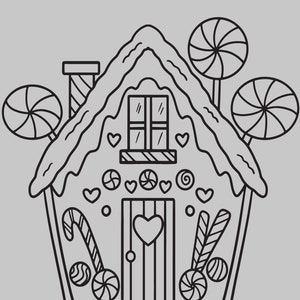 CHRISTMAS COLORING BOOK Santa Claus Snowman Reindeer Decorations ...
