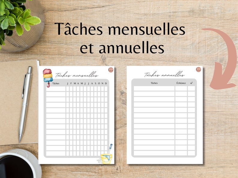 The Ultimate Task Planner to Print in French - Etsy