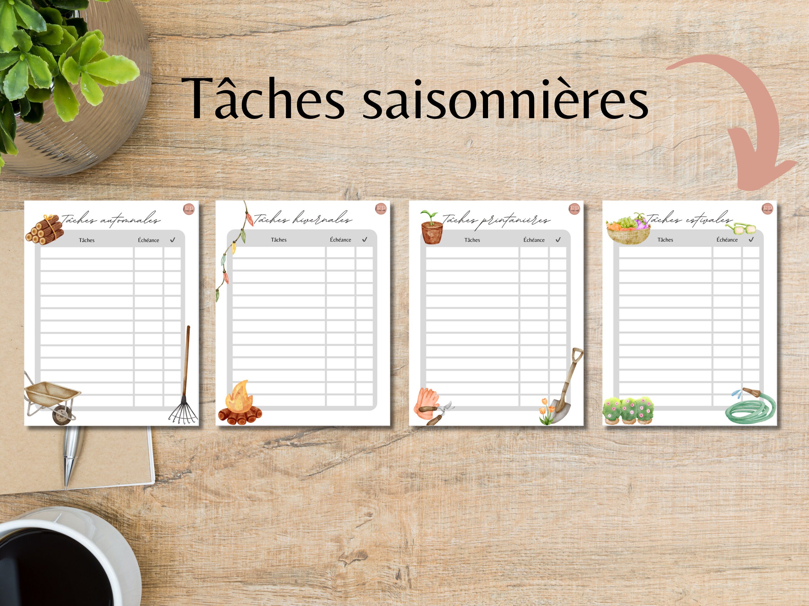 The Ultimate Task Planner to Print in French - Etsy