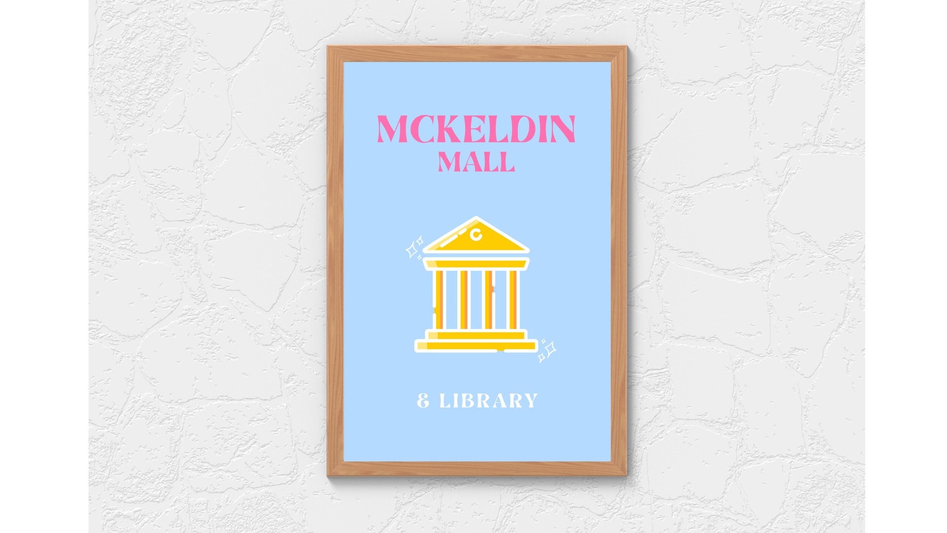 Custom College Posters Single Poster Digital Download Trendy Wall Decor ...