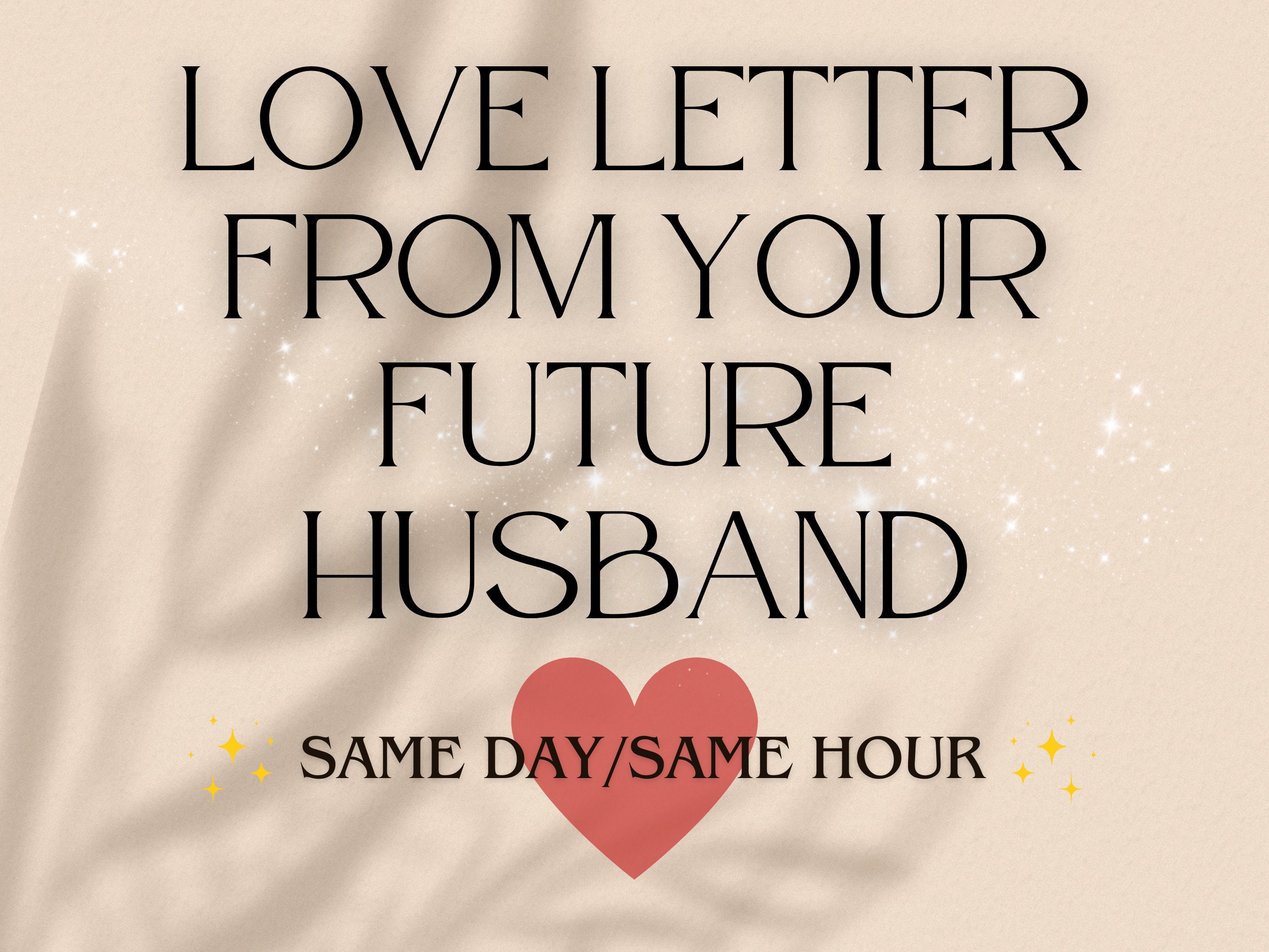 Love Letter From Your Future Partner, Husband Letter, Wife Letter ...