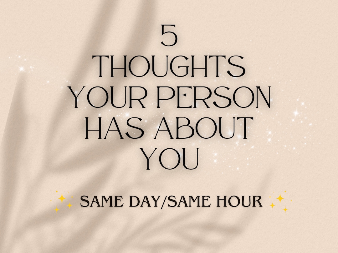 5 Intuitive Psychic Thoughts Your Person Has About You, Highly Accurate ...