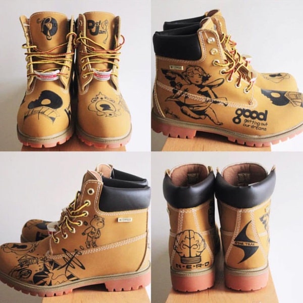 Custom Timberland Boots - Etsy
