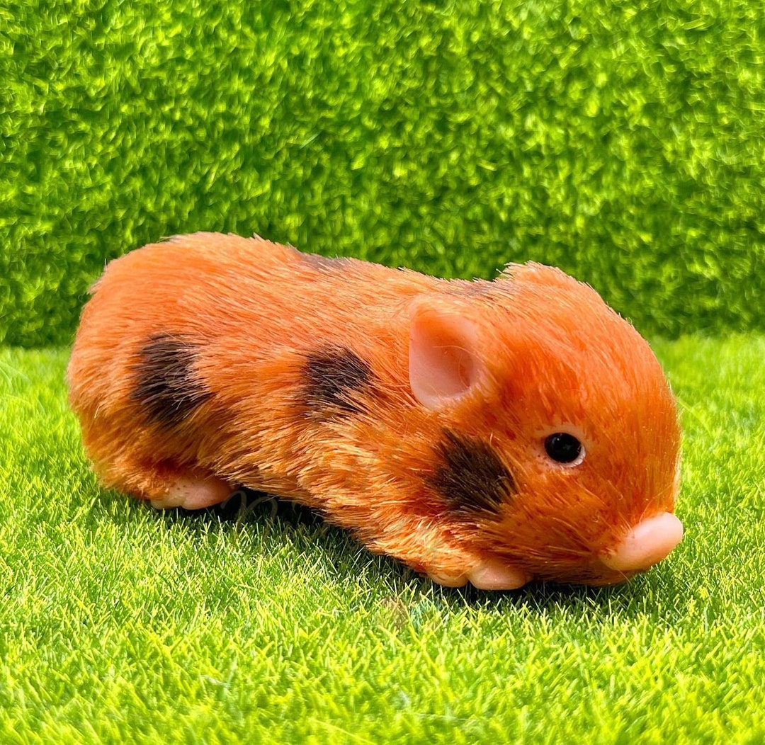 Loula's Little Nursery Flaming Spotty Piglet Realistic Silicone Animals ...