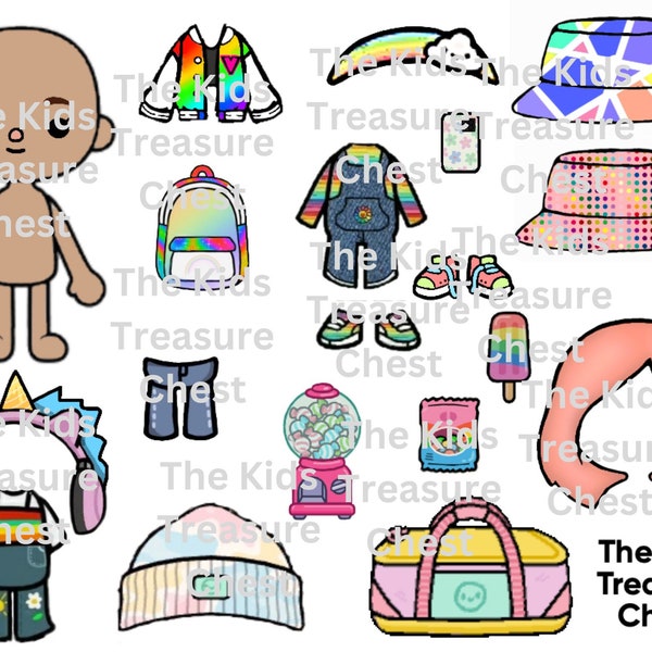 Toca Boca Accessories - Etsy