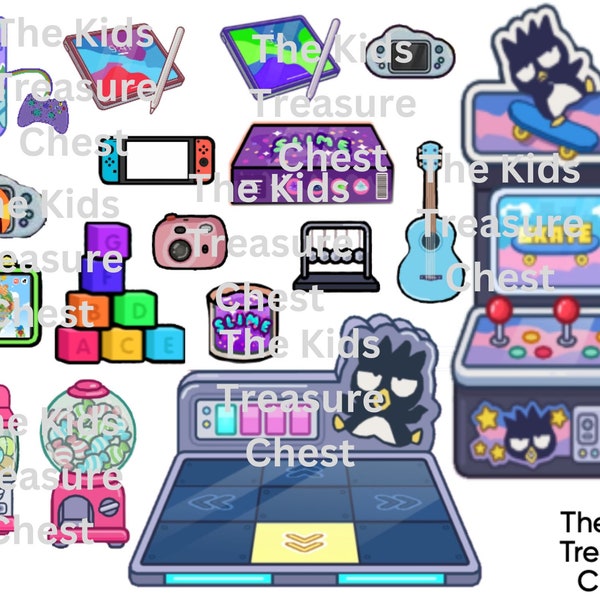 Toca Boca Stickers - Etsy