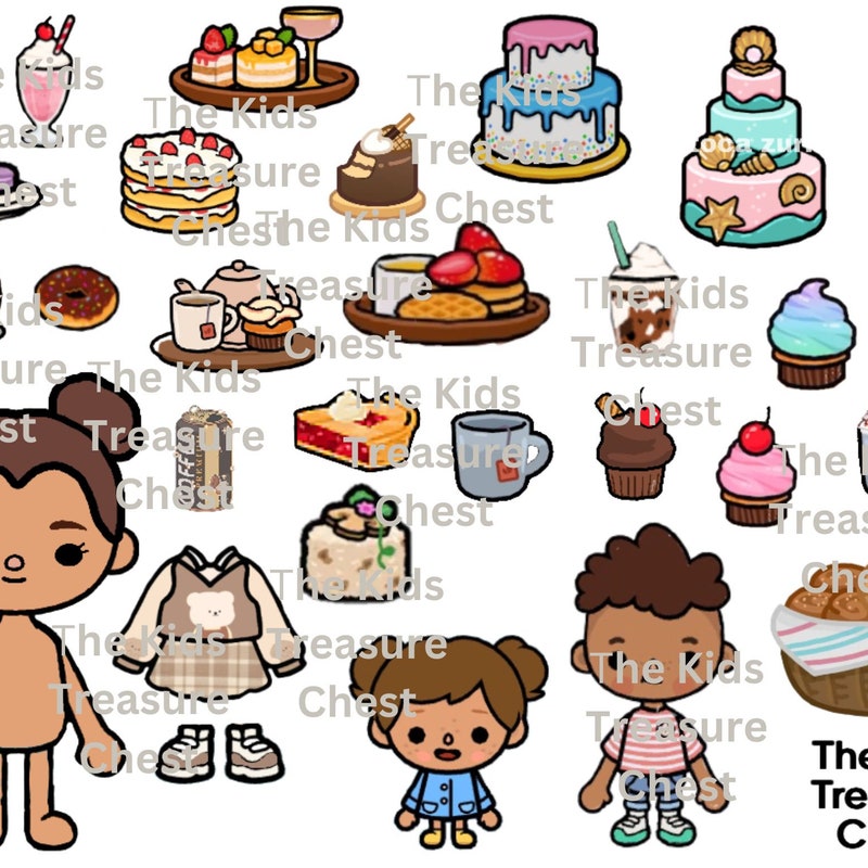 Toca boca möbel - Etsy.de