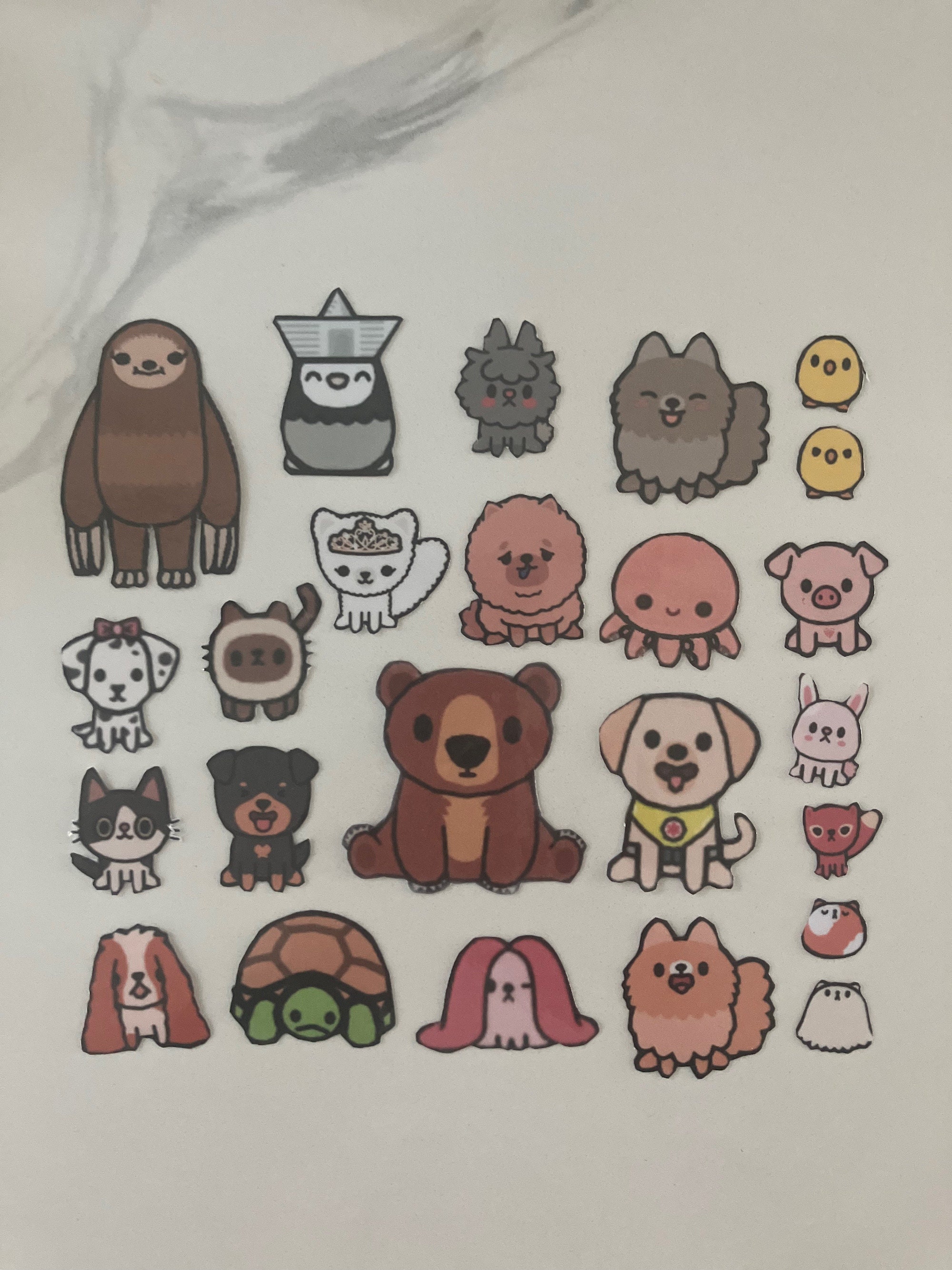 Toca Boca Paper PETS & ANIMALS / Printable / Downloadable / Kids Play ...