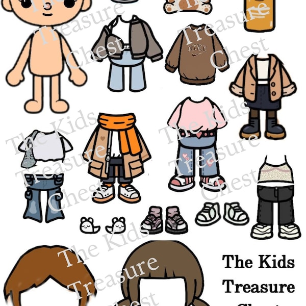Toca boca kleidung - Etsy.de