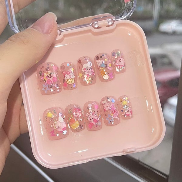 Cute Fake Nails - Etsy