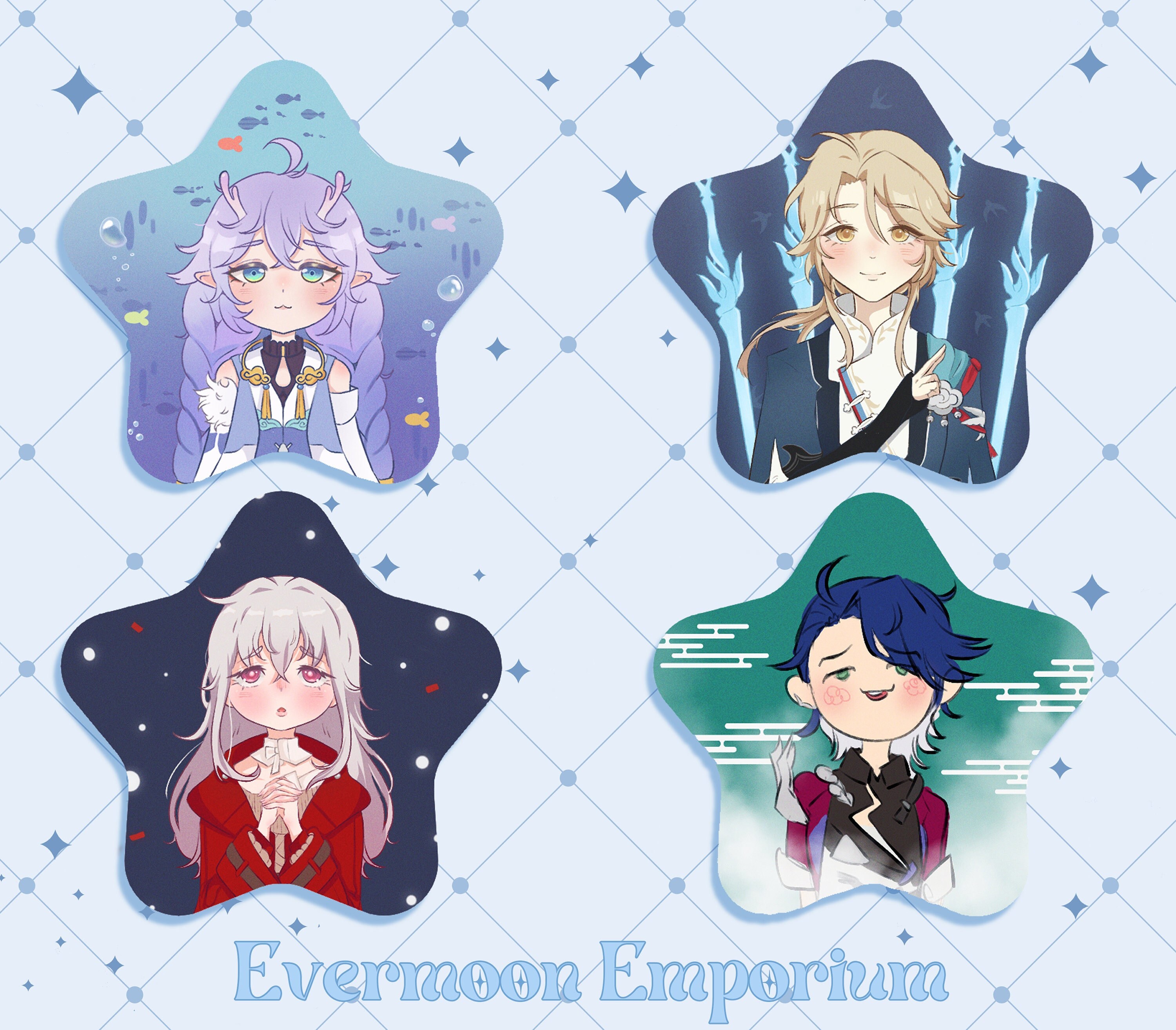 Honkai Star Rail Buttons - Etsy