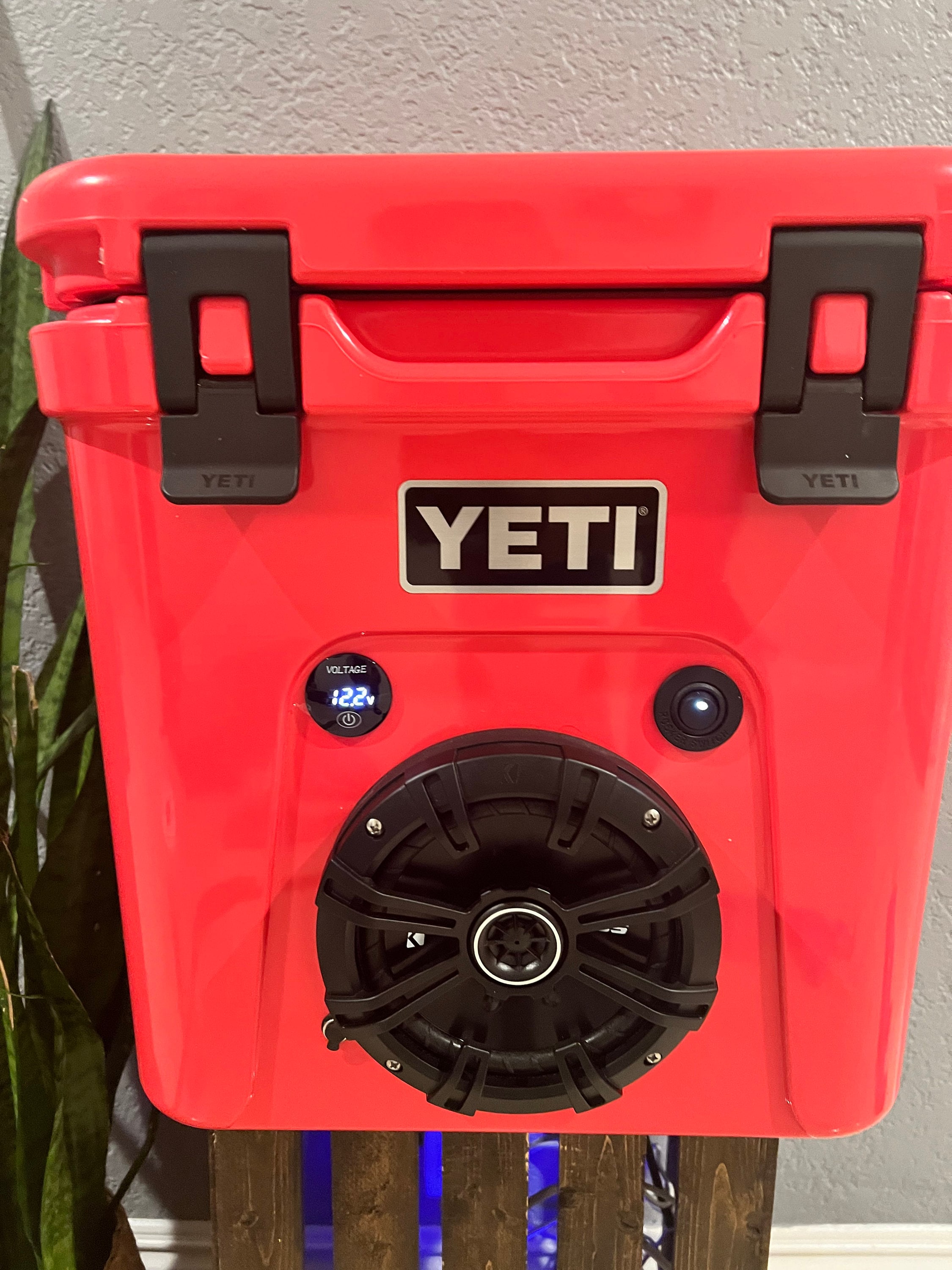 Fully FUNCTIONAL Custom YETI 24 Roadie Cooler With Bluetooth Speaker - Etsy