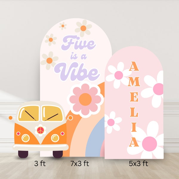 Groovy Party Backdrop - Etsy