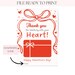 Teacher Valentine Gift Card Holder Printable, Valentine’s Day Teacher ...