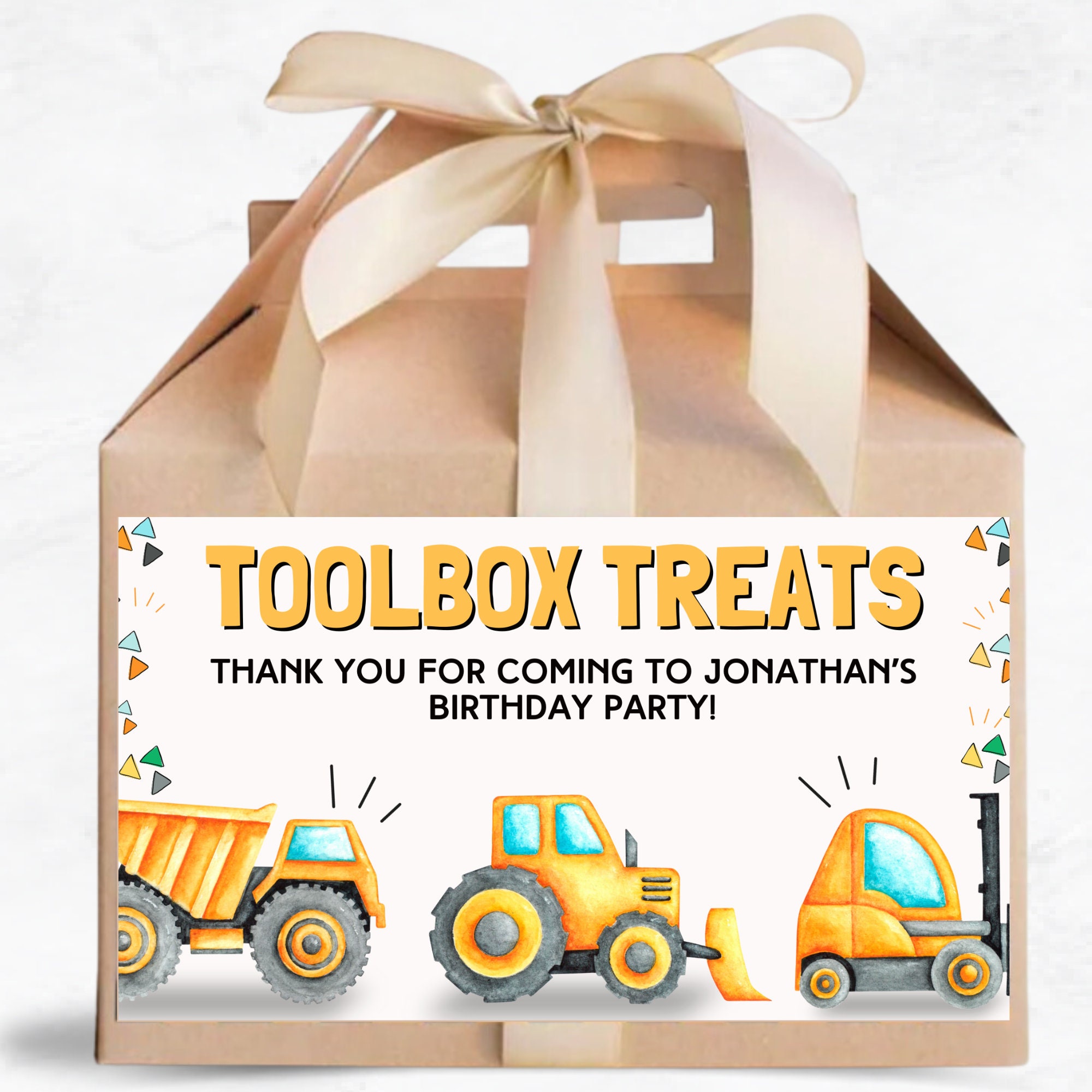 Construction Party Decorations BUNDLE, Dump Truck Party Birthday ...