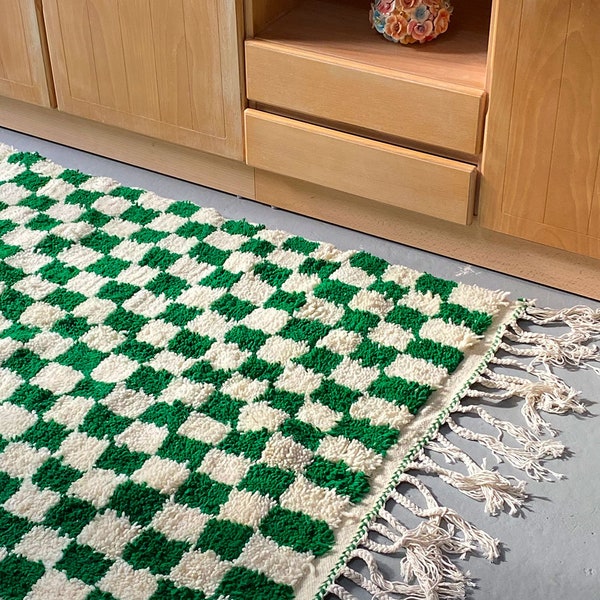 Checkered Rug - Etsy