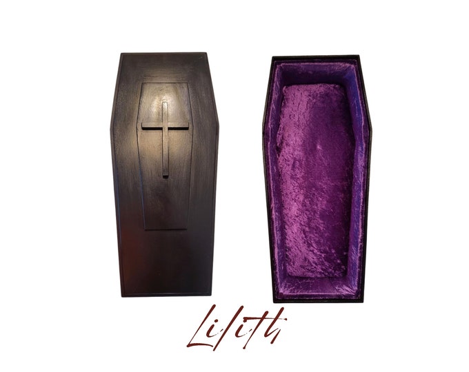 Great Coffin Decoration, Unique, Genuine Handcraft. Wood With Velvet ...