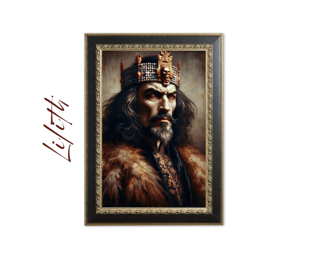 Dracula Portrait 2, Vlad III, Dark, Horror, Gothic, Vampire, Vlad the ...