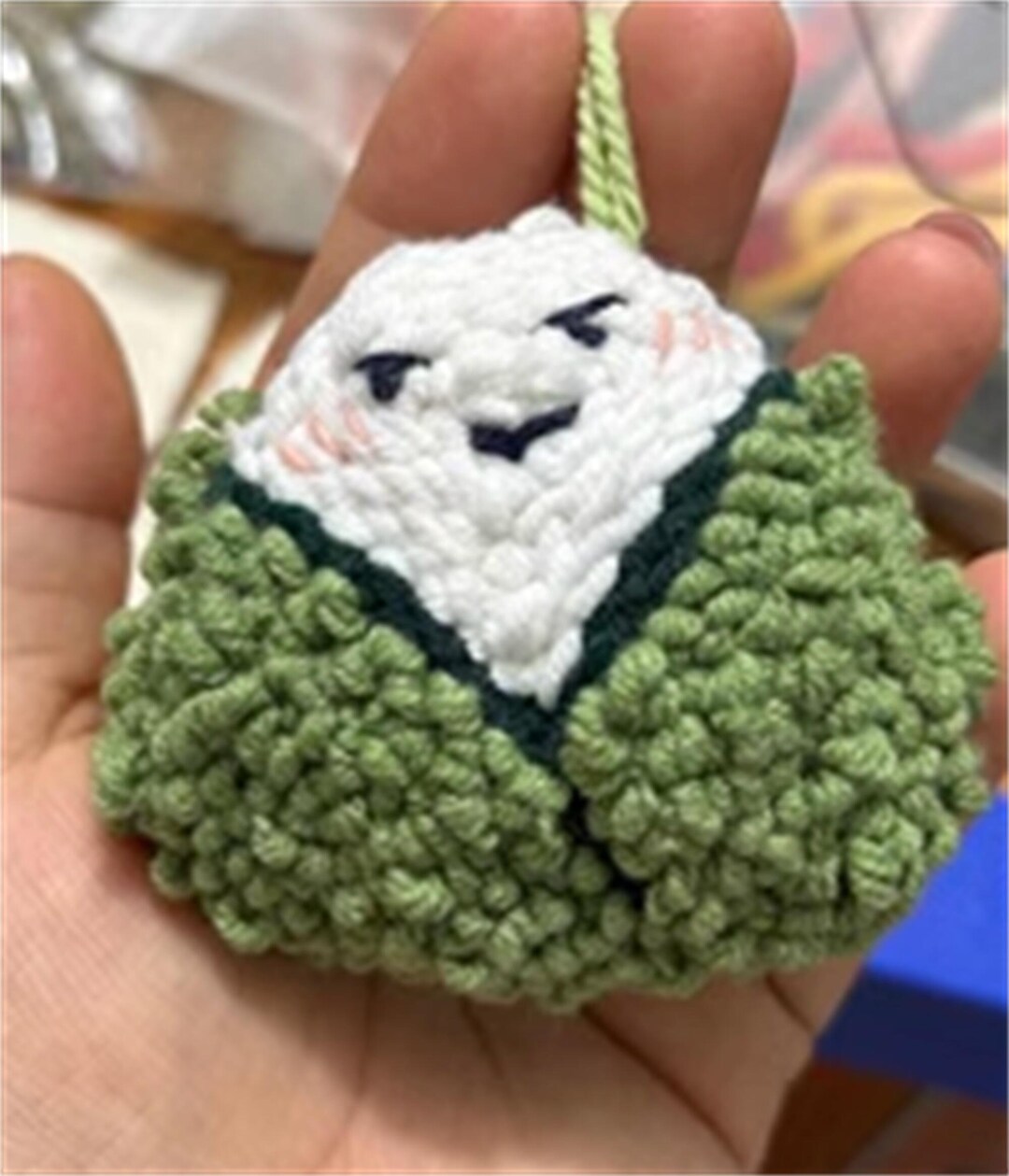 Hand Embroidered Poke and Stab Embroidery Scented Pendant Handmade - Etsy