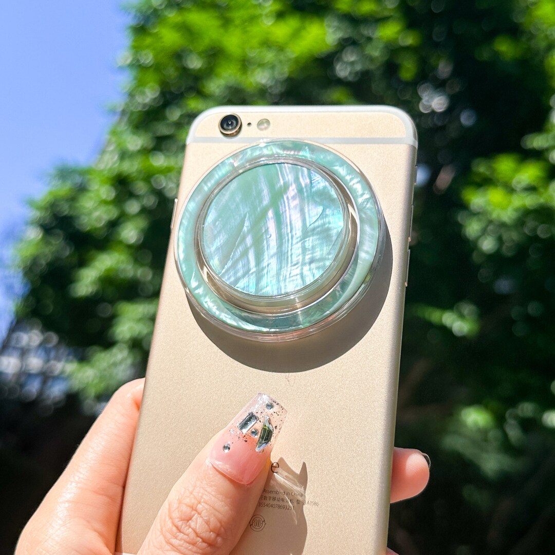 Colorful Magnetic Phone Grip,glitter Colorful Phone Accessories ...