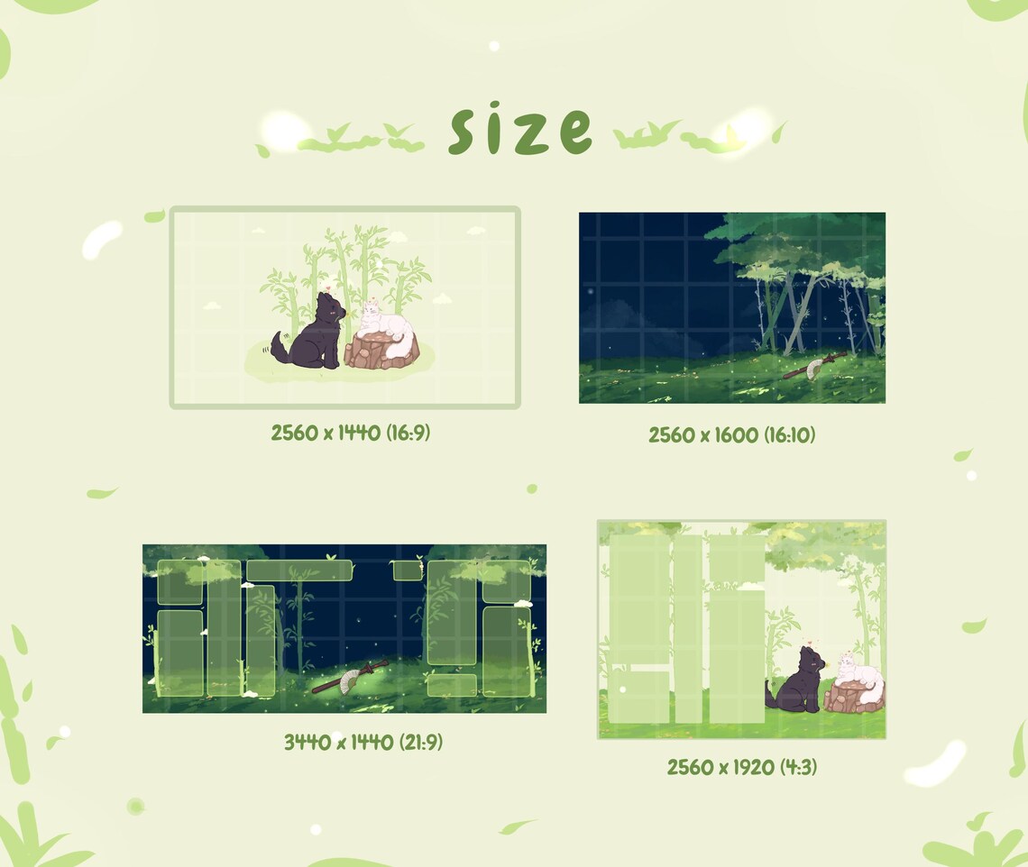SVSSS Desktop Theme Organizer : Cute Little Bamboo | Wallpaper SVSSS ...