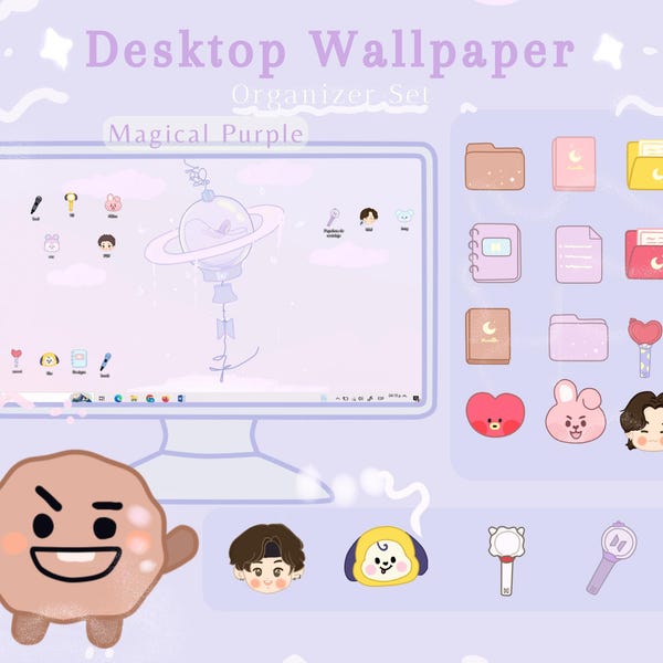 Bts Desktop - Etsy