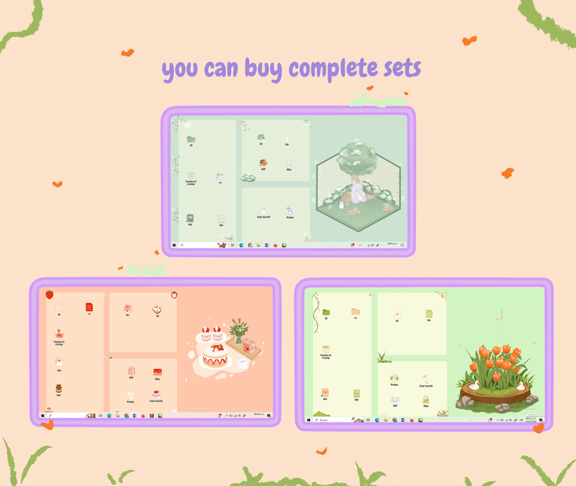 Desktop Wallpaper Collection Desktop Wallpaper Organizer Cute Wallpaper ...