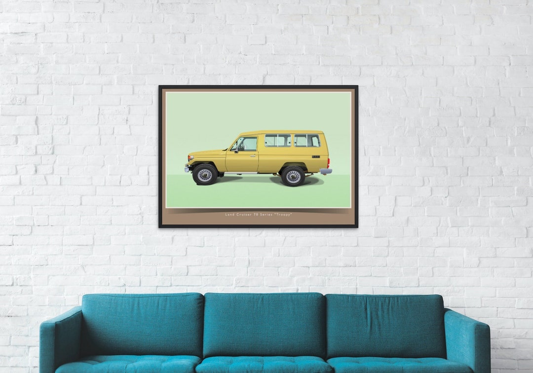 The Art of Wheels: Land Cruiser Troopy - Etsy