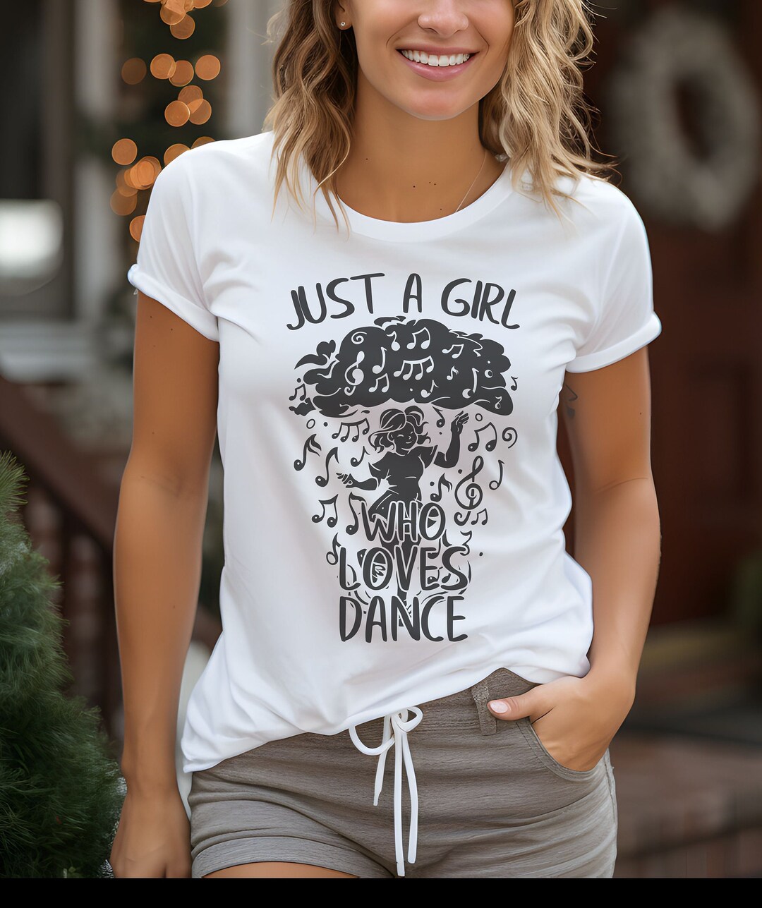 Just A Girl Who Loves to Dance, Ballet Dancer Shirt, Dance Lover Shirt ...