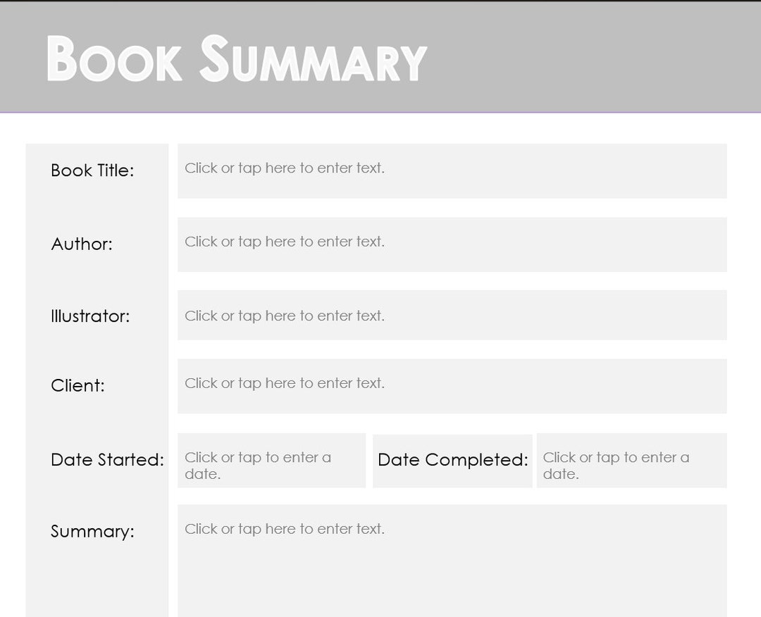 Book Project Planner for KDP on Amazon Grey Four Pages - Etsy