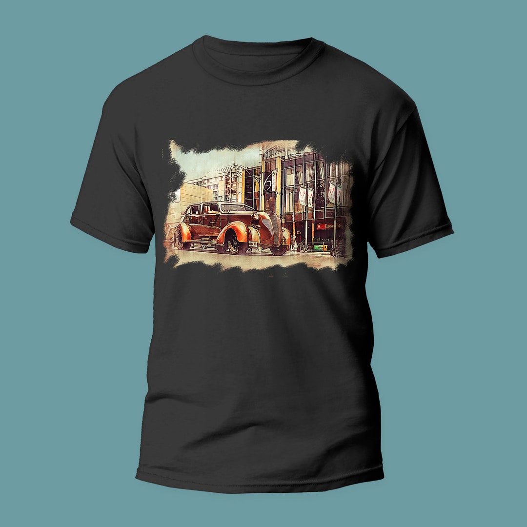 Vintage City Printable Digital Shirt Design, Custom Digital Clothes ...