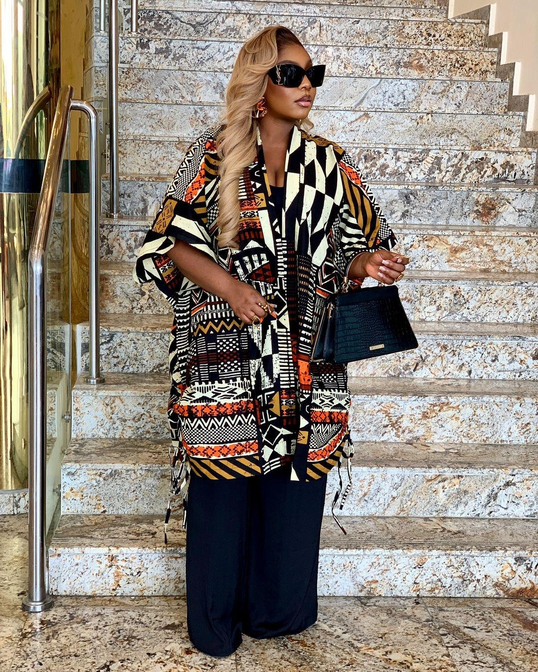 Ankara Kimono, Duster, Kimono, Ankara Jacket, Ankara Duster, African ...